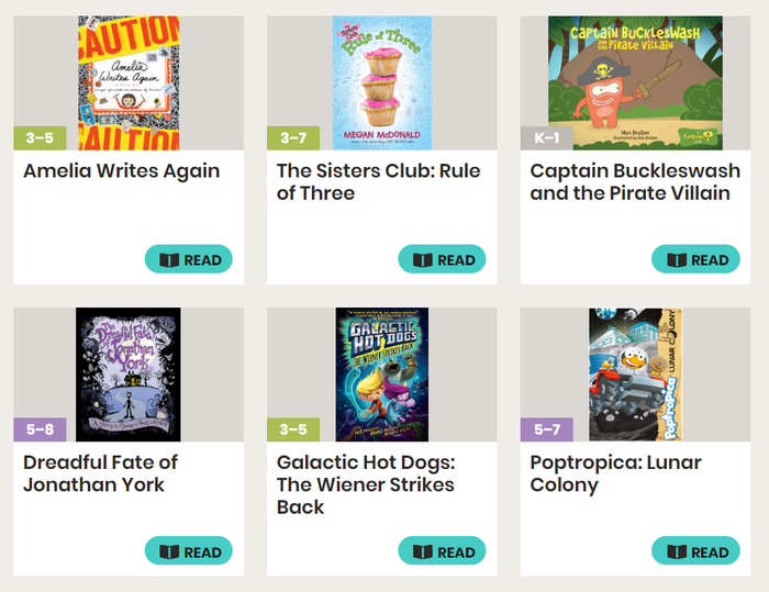 Reading Books (Funbrain) :: englishpolvori